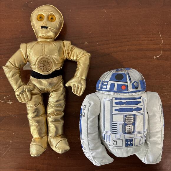 Hasbro | Toys | Star Wars Buddies Cp3o And R2d2 Plush By Kenner Hasbro ...